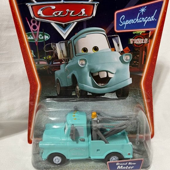 Mattel | Toys | Disney Pixar Cars New Mater Supercharged Blue Die Cast ...